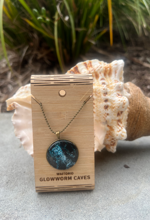 Waitomo Glowworm Necklace – Waitomo Glowworm Cave Online Gift Shop